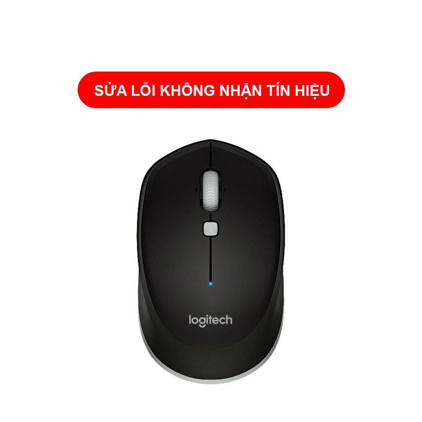 Sửa chữa lỗi không nhận tín hiệu Chuột Logitech M337 Bluetooth Black