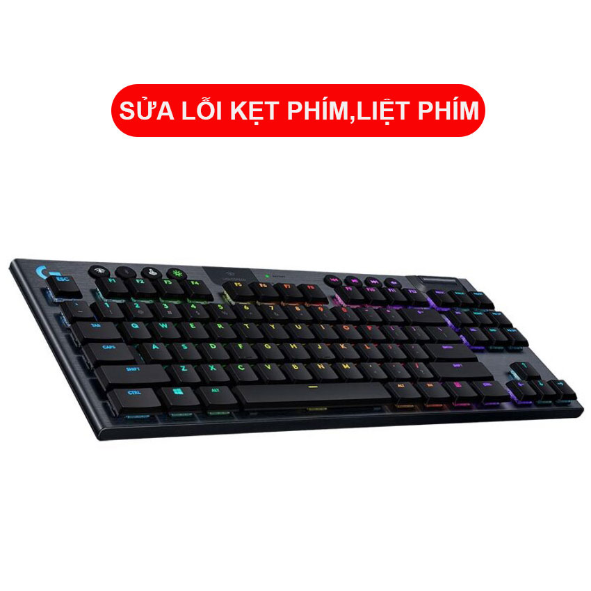 Sửa lỗi kẹt phím, liệt phím Bàn phím Logitech F913 TKL Lightspeed ...