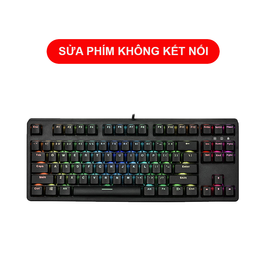 Sửa lỗi bàn phím không kết nối Bàn phím cơ E-Dra EK387 (Huano Red sw)